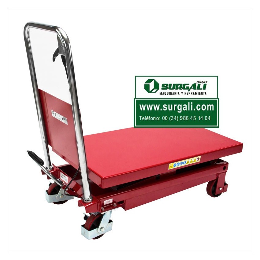 Plataforma Elevadora Semi-Eléctrica 150 Kg. ESM 150