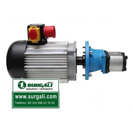 Motor Eléctrico 400 Vol. con Bomba Hidráulica
