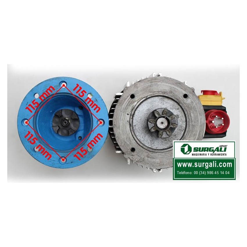 Motor Eléctrico 400 Vol. con Bomba Hidráulica