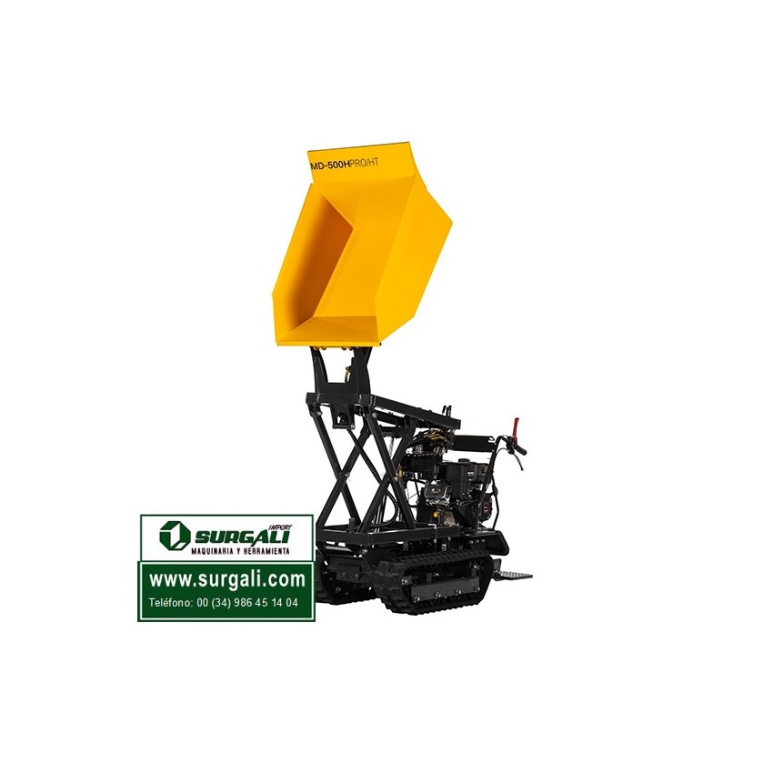 Mini Dumper Gasolina MD500H PRO HT
