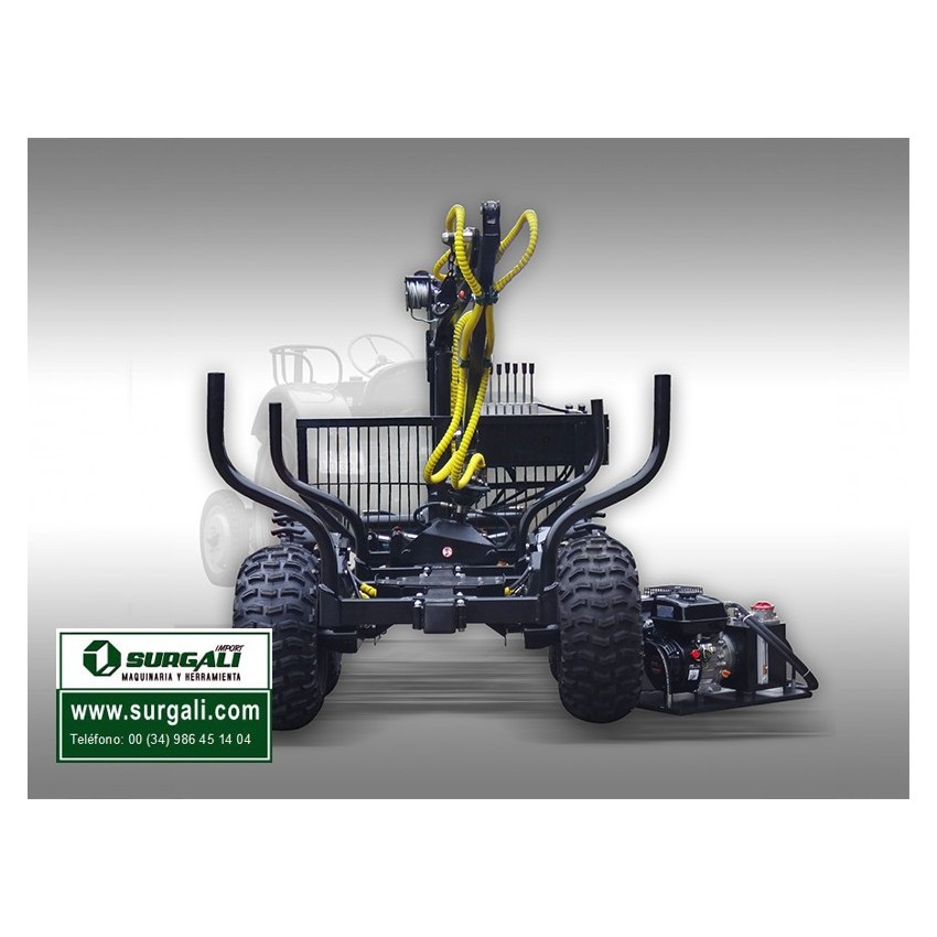 Remolque con Grúa HRW-15