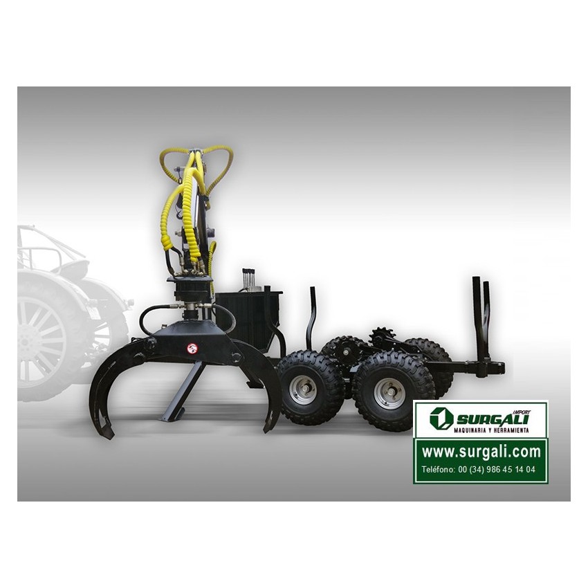 Remolque con Grúa HRW-15