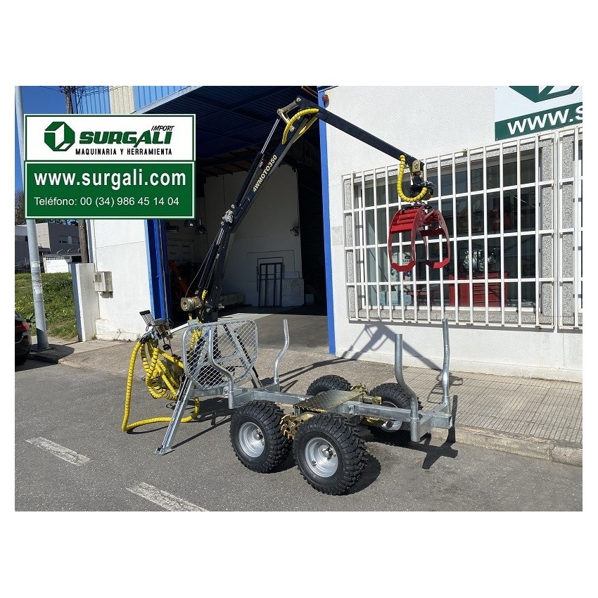 Remolque con Grúa HRW-30