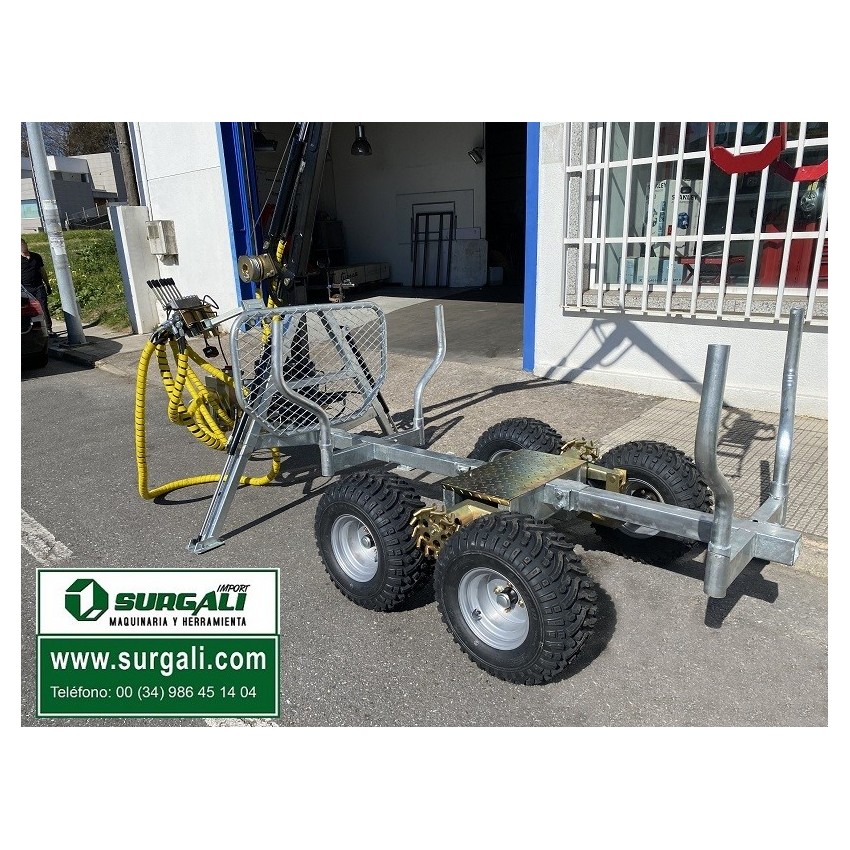 Remolque con Grúa HRW-30