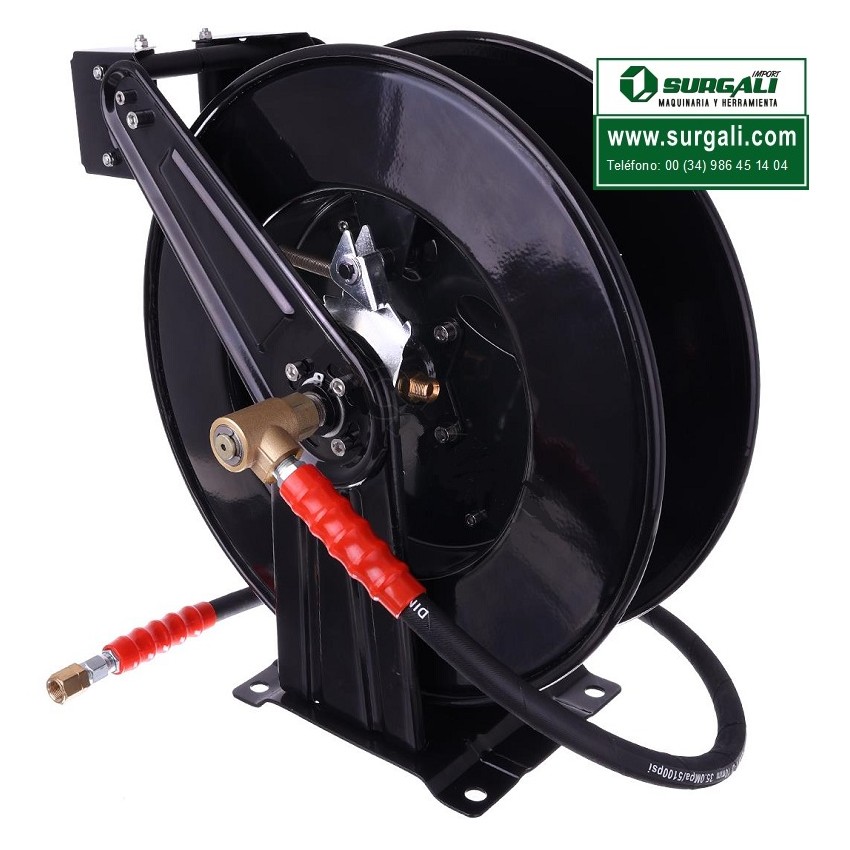 Enrollador Automático de Manguera Alta Presión 20 Metros - Tipo 1