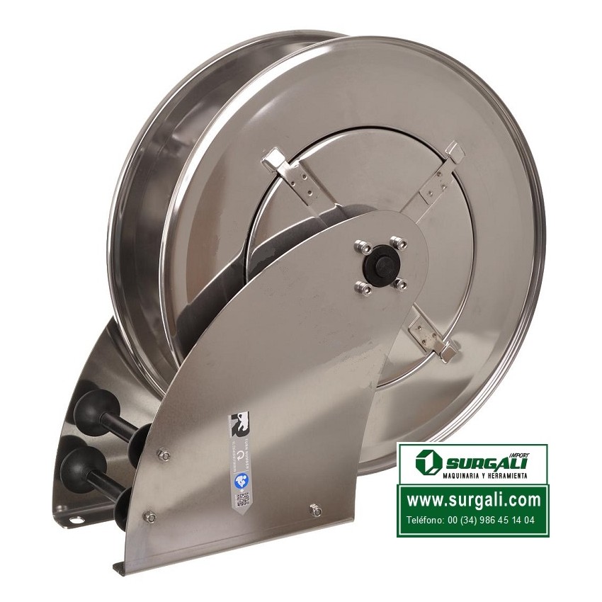 Enrollador Automático de Manguera Alta Presión INOX 15 Metros